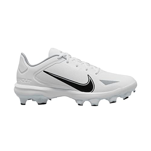 Nike Force Trout 8 Pro Molded Baseball Cleats White | Black Size 8 Medium