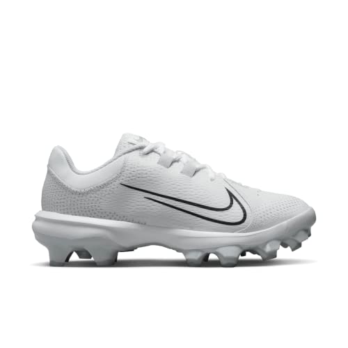 Nike Women's Hyperdiamond 4 Pro Molded Softball Cleats White | Black Size 9 Medium