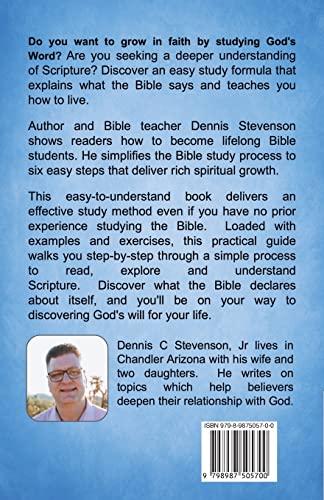 Study the Bible - Six Easy Steps: Understand Scripture & Deepen your Faith (Understanding God's Word)