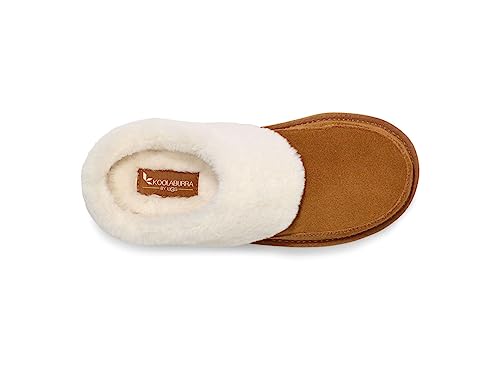 Koolaburra by UGG Women's TIZZEY Slipper, Chestnut, 8