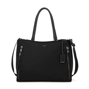 tumi - voyageur valetta large tote - black/gunmetal