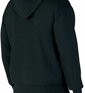 Eddie Bauer Mens Super Soft Heavyweight Full Zip Fleece Hoodie (as1, alpha, m, regular, regular, Black)