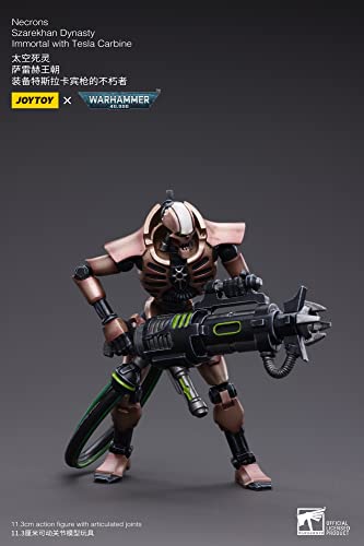 JoyToy Warhammer 40k: Necrons Szarekhan Dynasty Tesla Carbine 1:18 Scale Action Figure