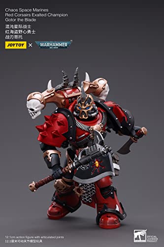 JoyToy Warhammer 40k: Chaos Space Red Corsairs Champ Gotor 1:18 Action Figure