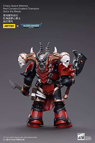 JoyToy Warhammer 40k: Chaos Space Red Corsairs Champ Gotor 1:18 Action Figure