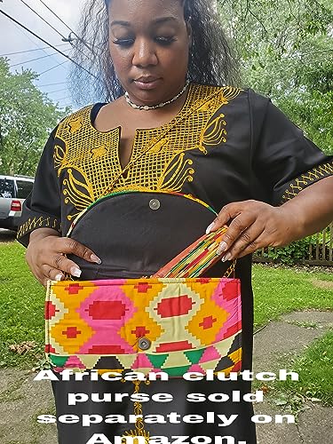 African Fabric Folding Fan/Church fan/Ankara fan/Leather folding fan/Wedding fan/Sport fan/Multicolor African fan/Pouch Included!