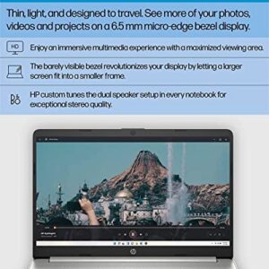 HP 15 15.6" HD Business Laptop Computer [Windows 11 Pro], Octa-Core AMD Ryzen 7 5700U (Beat Beats i7-10510U), 64GB RAM, 1TB PCIe SSD, Numeric Keypad, Wi-Fi 6, HDMI, USB, Long Battery Life, w/Battery