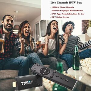 IPTV Box IPTV Stick Support Dual Band Wi-Fi&Bluetooth with About 10000 Channels from UK Greece,Brazil Indian USA,Arabic Countries.