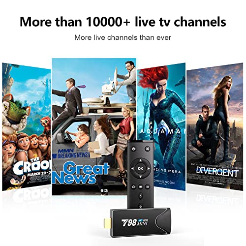 IPTV Box IPTV Stick Support Dual Band Wi-Fi&Bluetooth with About 10000 Channels from UK Greece,Brazil Indian USA,Arabic Countries.