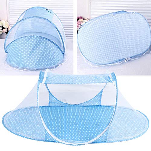 Crib Netting,Baby Bedding Portable Baby Mosquito Net ,Insect Screen, Ultralight, Folding Design for Dining Tables for Children Summer Supplies, Mosquito Net Crib Netting Kid Folding Baby Bedding