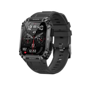 Smart Watches for Men, Bluetooth Call (Answer/Make Call) Smartwatch IP68 Waterproof Fitness Watch Tracker for Android iOS iPhones with Heart Rate Blood Pressure SpO2, 1.95" Tactical Sports Smartwatch