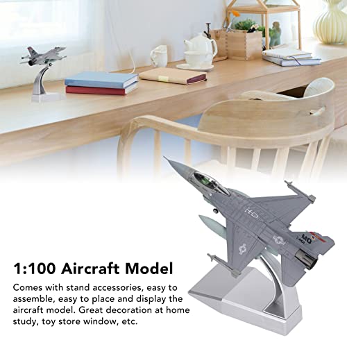 Plane Model, 1:100 Alloy Diecast Airplane Models Home Simulated Aircraft Model Decoration Collection for Child Birthday Gift