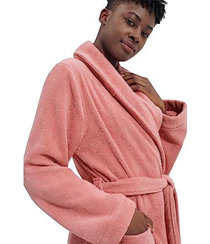 UGG Women's Lenore Terry Robe, Horizon Pink, L