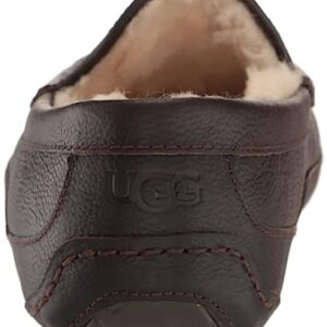 UGG Men's Ascot Discontinued Slipper, Dark Spice, 11