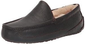 ugg men's ascot discontinued slipper, dark spice, 10