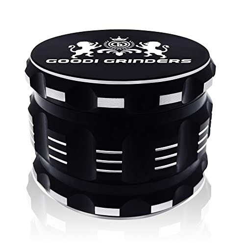 TerraSure Grinder for Spice (2.5", Aluminum Alloy Black)