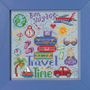 Mill Hill Travel Time Beaded Counted Cross Stitch Kit Buttons & Beads 2023 Spring Series MH142314