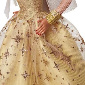 2023 Holiday Barbie Doll, Seasonal Collector Gift, Barbie Signature, Golden Gown and Displayable Packaging, Light Brown Hair