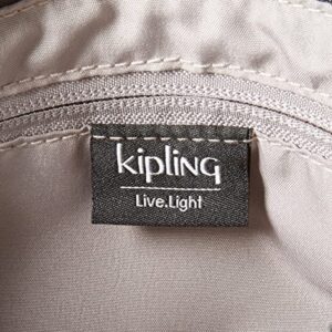 Kipling Women's Myrte Crossbody Handbag, Convertible Metallic Purse, Nylon Clutch and Waist Bag, Signature Emb