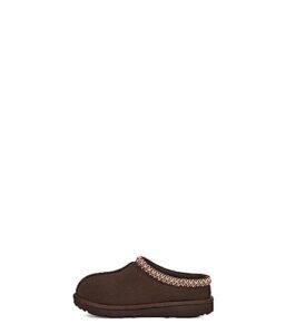 ugg kids k tasman ii slipper, dusted cocoa, 7 us unisex toddler