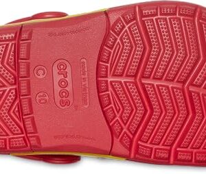 Crocs Crocband Cars Lightning McQueen Clogs, Light Up Shoes, Red, 11 US Unisex Little Kid