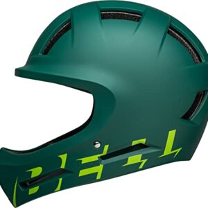 Bell Drop Youth BMX Bike and Skate Helmet, Green