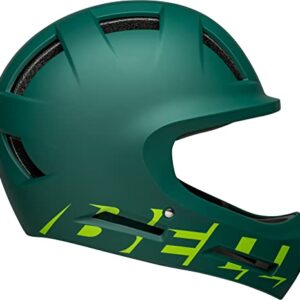 Bell Drop Youth BMX Bike and Skate Helmet, Green