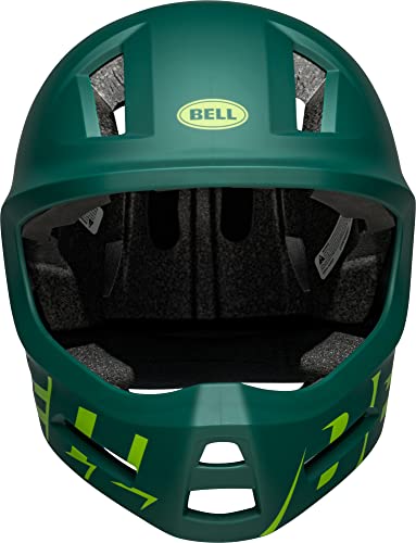 Bell Drop Youth BMX Bike and Skate Helmet, Green