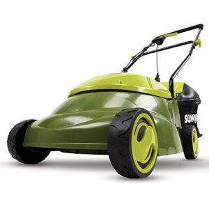 sun joe mj401e-p2 electric lawn mower, 14 inch, 12 amp