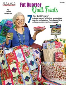 fabric cafe fat quarter quilt treats, multi