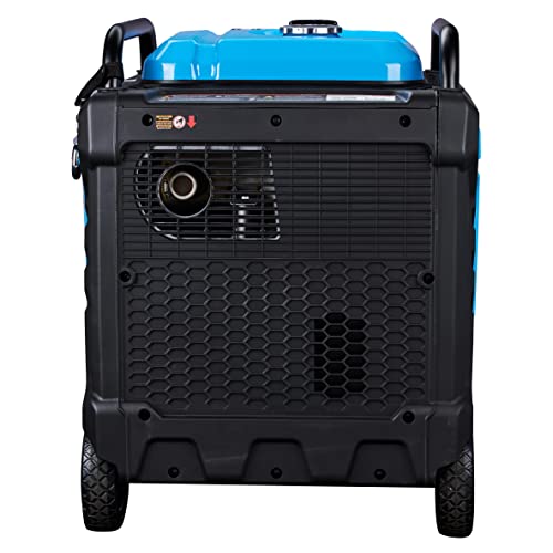 Pulsar PGD95BISCO Super Quite Dual Fuel 9500W Home Use Backup Portable Inverter Generator With Remote Control and electric start (CO, low battery and low oil Shutoff), RV ready