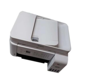 epson ecotank 4800 series all-in-one color inkjet printer | print copy scan fax | wireless ethernet usb | mobile & voice-activated printing | adf | print up to 10 ppm | 1.44" lcd + delca printer cable