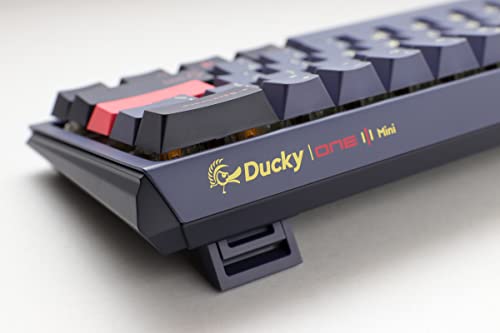 Ducky One 3 Mini Cosmic Blue 60% Hotswap RGB Double Shot PBT Quack Mechanical Keyboard Cherry MX Brown