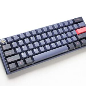 Ducky One 3 Mini Cosmic Blue 60% Hotswap RGB Double Shot PBT Quack Mechanical Keyboard Cherry MX Brown