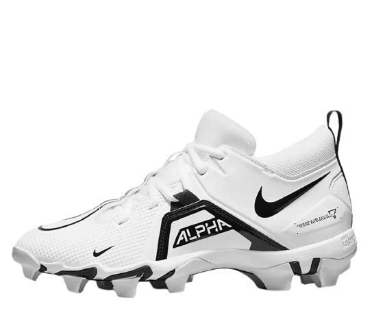 Nike Alpha Menace Pro 3 Men's Football Cleats (us_Footwear_Size_System, Adult, Men, Numeric, Medium, Numeric_11 Black/Black/White