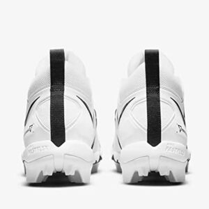 Nike Alpha Menace Pro 3 Men's Football Cleats (us_Footwear_Size_System, Adult, Men, Numeric, Medium, Numeric_11 Black/Black/White