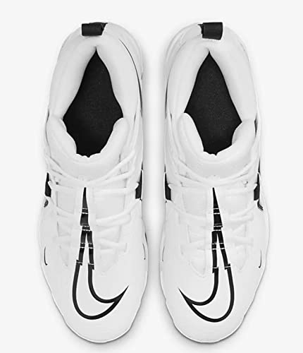 Nike Alpha Menace Pro 3 Men's Football Cleats (us_Footwear_Size_System, Adult, Men, Numeric, Medium, Numeric_11 Black/Black/White