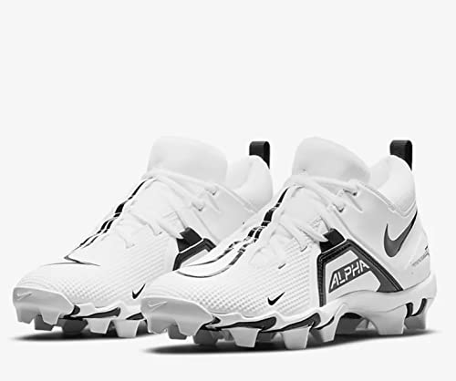 Nike Alpha Menace Pro 3 Men's Football Cleats (us_Footwear_Size_System, Adult, Men, Numeric, Medium, Numeric_11 Black/Black/White