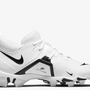 Nike Alpha Menace Pro 3 Men's Football Cleats (us_Footwear_Size_System, Adult, Men, Numeric, Medium, Numeric_11 Black/Black/White