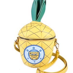 SpongeBob SquarePants Sponge Bob Square Pants Pineapple House Women's Cross Body Shoulder Bag Purse