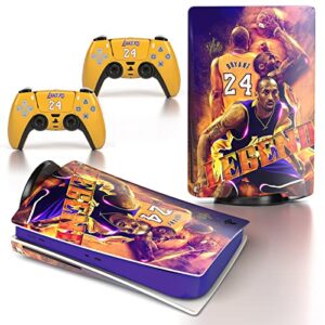 TESSGO PS 5 Skin Disc Edition Anime Console and Controller Vinyl Sticker, Durable, Scratch Resistant, Bubble-Free, Precisely Line Up, Compatible with Play-Station 5