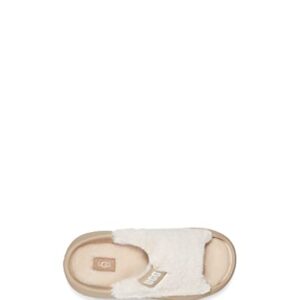 UGG Women's FOAMO UGGPLUSH Slide Sandal, Mustard Seed, 7