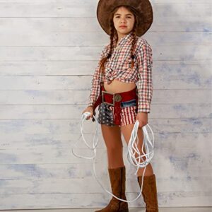 Rope Lasso Pre Tied Cowboy Trick Lariat Lasso Rope Honda Knot for Kids and Adults, 5/16" x 30'