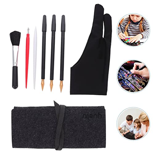 WIAMEE Scratch Color Pen Dual Tip Scratch Coloring Stylus Paper Art Set Scratch Sketch Art Painting DIY Scratch Painting Pens Scratch Drawing Accessories