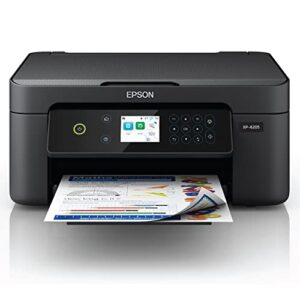 epson expression home xp-4205 all-in-one wireless color inkjet printer, black - print copy scan - 2.4" color lcd, 10.0 ppm, 5760 x 1440 dpi, auto 2-sided printing, voice activated