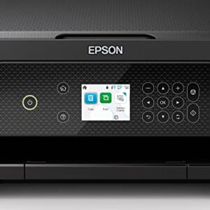 Epson Expression Home XP-4205 All-in-One Wireless Color Inkjet Printer, Black - Print Copy Scan - 2.4" Color LCD, 10.0 ppm, 5760 x 1440 dpi, Auto 2-Sided Printing, Voice Activated