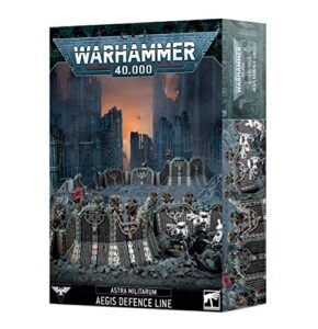 games workshop warhammer 40k: astra militarum - aegis defence line