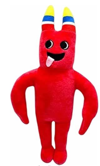 FBDCYIA Garten of Banban Plush Toy, 10'' Garten of Ban ban Plushies Toys for Fans and Friends Stuffed Animal Plush Doll, Birthday Party Gift for Best Friends and Kids，Souvenir (1pcs red)