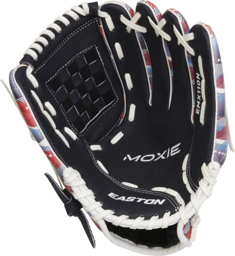 Easton | Moxie Baseball Glove | Left Hand Throw | 11" Basket Web | USA