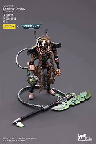 HiPlay JoyToy Warhammer 40K Necrons Szarekhan Dynasty Overlord 1:18 Scale Collectible Action Figure